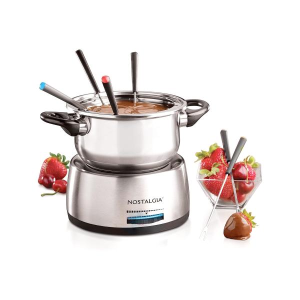 ・VERSATILE FONDUE EXPERIENCE: Enjoy a wide variety of fondue recipes with our electric fondue pot set. Create delicious ...
