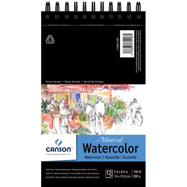 ・French paper that performs beautifully with all wet media・Surface withstands scraping, erasing, and repeated washes・Mol...