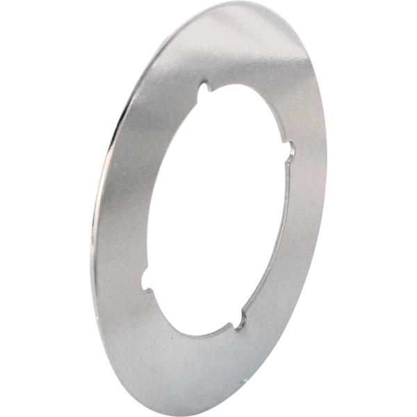 ・Typically used on 2-1/8 inch bore lock sets・Converts a 2-3/4 inch to 2-3/8 in・Steel nickel plated・Covers marred doors・L...