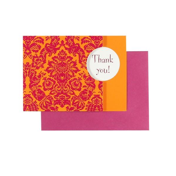 ・10 Thank You Cards・10 Coordinating Envelopes・Card Size 5 x 4-Inch folded・220 gsm card stock・Acid-free Pages