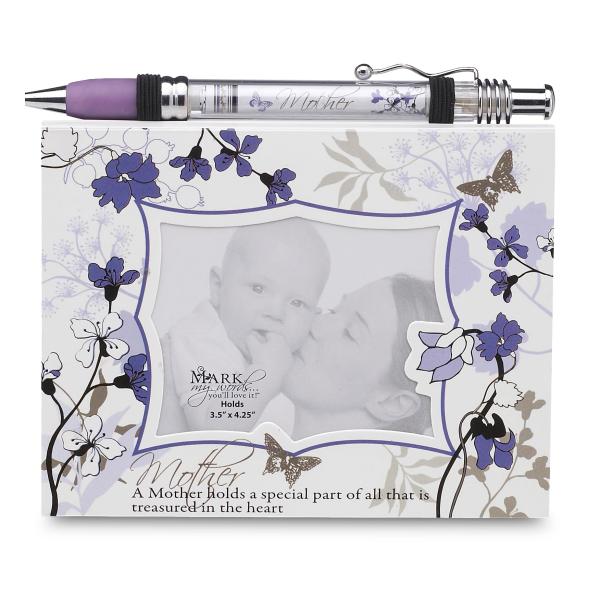 ・Saying, "a mother holds a special part of all that is treasured in the heart"・Each notepad holds a 4-1/4-inch by 3-1/2-...