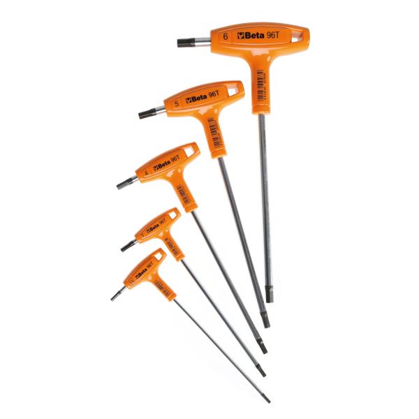 ・? Dual-Tip T-Handle Design for Versatility - The 96T series features two hex tips of the same size - one on the extende...