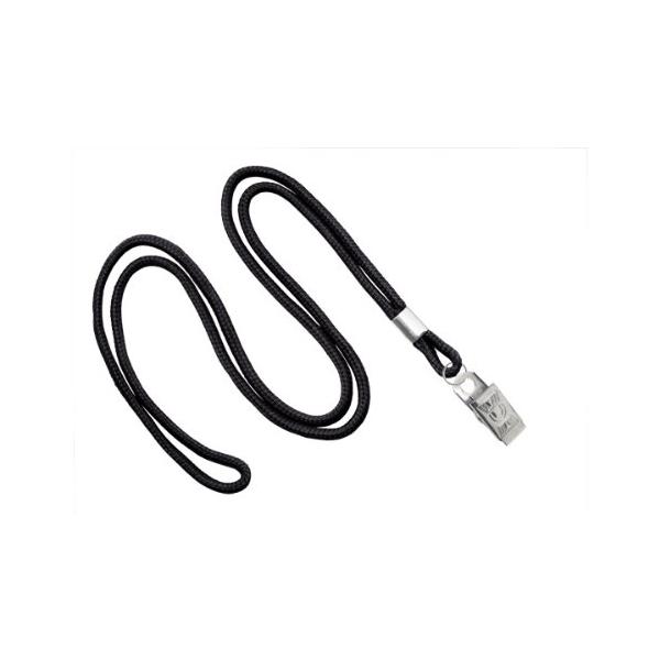 ・1/8" Wide, Round Lanyard - Comfortable and Durable - Slim, Sturdy Tightly Woven Cord - Lightweight for All-Day Wear Aro...