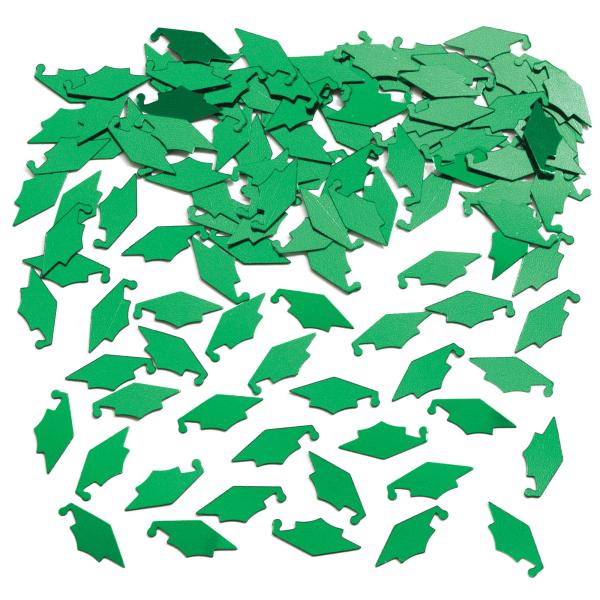 ・Graduation cap shaped confetti・Includes one .5 ounce package・Accents add sparkle to your graduation party・Sprinkle on t...