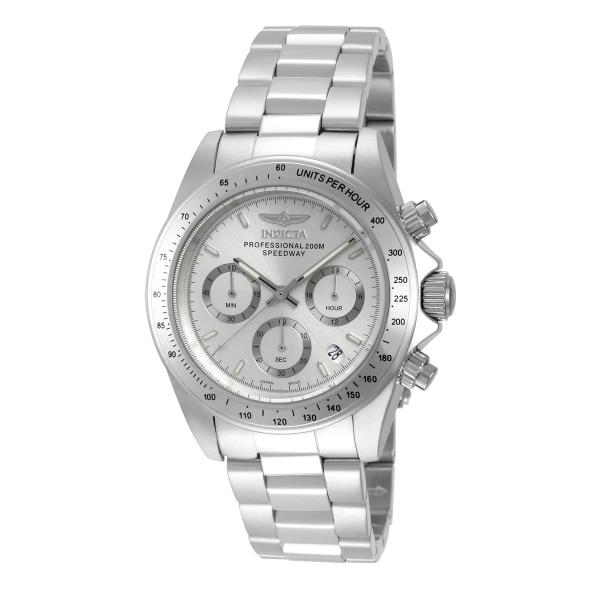 ・Stainless steel case 39.5mm diameter x 14mm thick; Silver dial; Luminous hands and hour markers・Japanese quartz movemen...