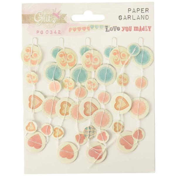 ・Love You Madly Paper Garland 24"-
