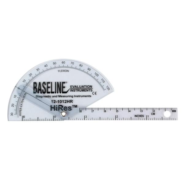 ・Transparent Hires plastic finger goniometer permits observation of joint's axis of motion, and its range of motion・Late...