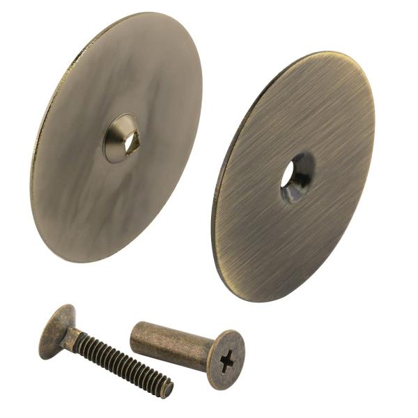 ・MAINTAIN SECURITY - Use this hole filler plate to maintain security and privacy on entry doors where the knob latch or ...