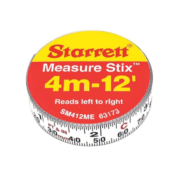 ・Mounting Capability - Starret Tape Measure Stix can be mounted on workbenches, saw tables, drafting tables, and more. E...