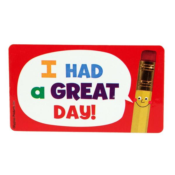 ・I HAD A GREAT DAY STICKERS - These stickers are an effective way to reward students for their positive attitude and beh...