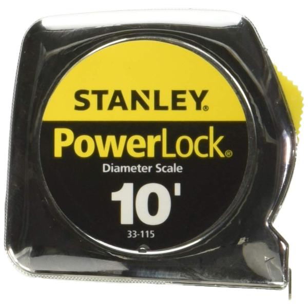 ・Stanley Tools 33-115 6 Pack 10ft. Powerlock Pocket Tape Rule With Diameter Scale