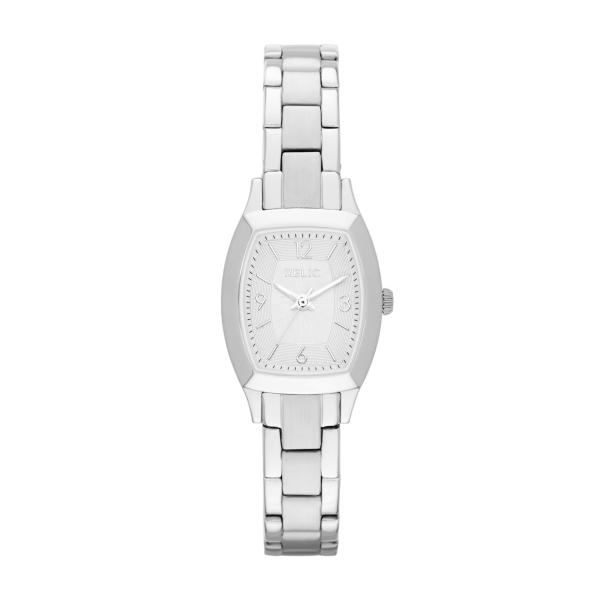 ・Editor's Notes: Perfectly petite, our Everly three-hand watch boasts a small, feminine stainless steel case. Stylized n...