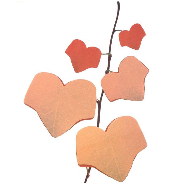 ・Available in various colors.・Count: 20 sheets x 3 leaves (60 sheets).・Dimensions: Large Leaves: Approximately 3" x 3", ...