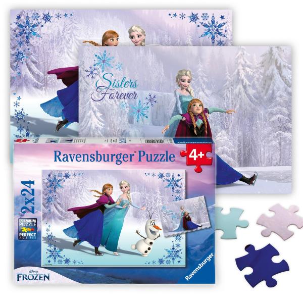 ・Magical Adventures With Elsa and Anna: Join the beloved Frozen sisters on 2 enchanting journeys through snowy landscape...