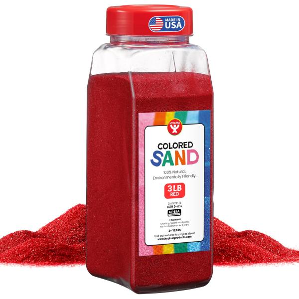 ・RAINBOW OF FESTIVE COLORS: Add holiday cheer with your choice of red, green, white, and other vibrant sand colors like ...