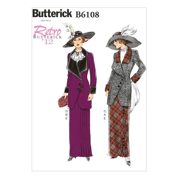 ・Size: E5 (14-16-18-20-22)・Includes pattern pieces and sewing instructions・Made by Butterick Patterns・Copyright 2014・Pri...