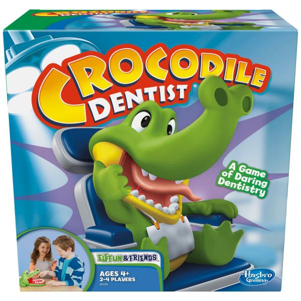 ・CROC CHOMPING FUN: Kids can have loads of fun playing this easy and simple Elefun and Friends Crocodile Dentist game fe...