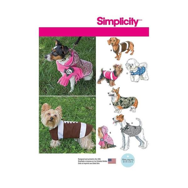・Includes instructions and measurement guides for (5) different jackets with (1) hat and (1) scarf for smaller dogs.・Dog...