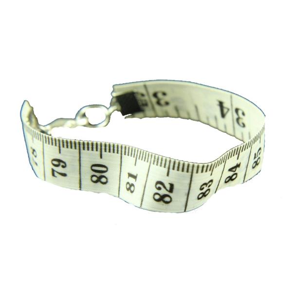 ・Measuring tape as bracelets Each piece is unique - manufactured Great recycled product Hand Crafted: Upcycling original...