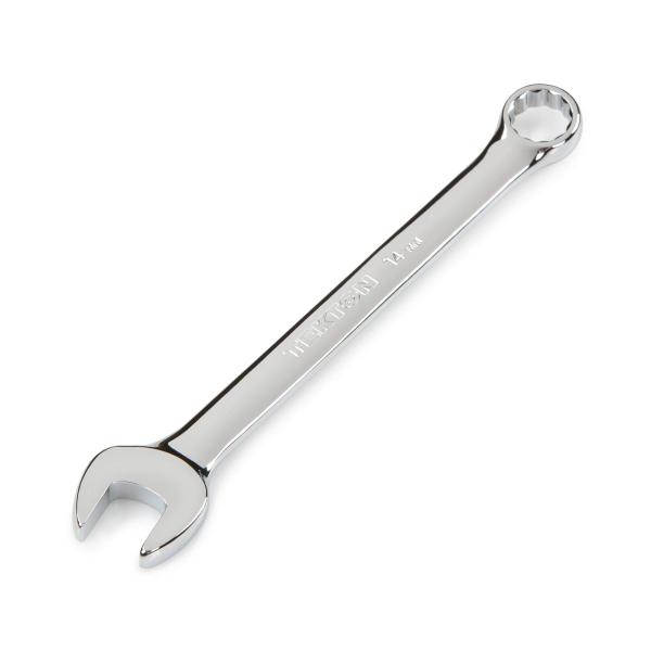 ・Angled Open End - To reduce the working swing arc in tight spaces, the open end is angled 15 degrees so the wrench can ...