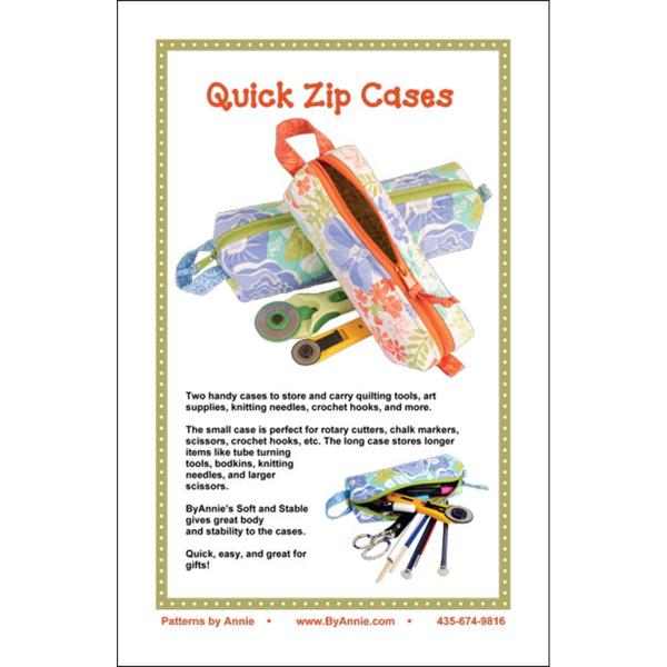 ・Quick and easy to make, these handy little zippered cases are perfect to store・The small case is perfect for rotary cut...