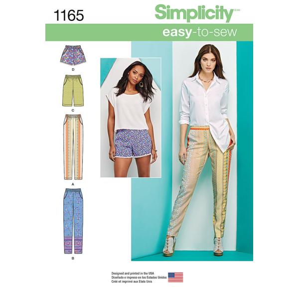 ・Sewing template includes instructions for (2) pants sewing pattern options and (2) shorts in mid to short lengths.・Clot...