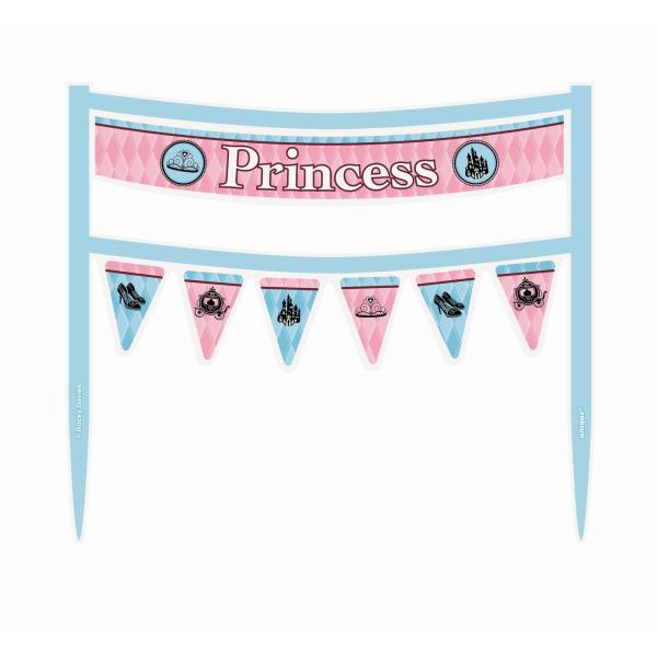 ・PACKAGE INCLUDES: 1 party cake bunting - 8" x 6"・LIVELY DESIGN: Add some style to the cake with this topper that featur...