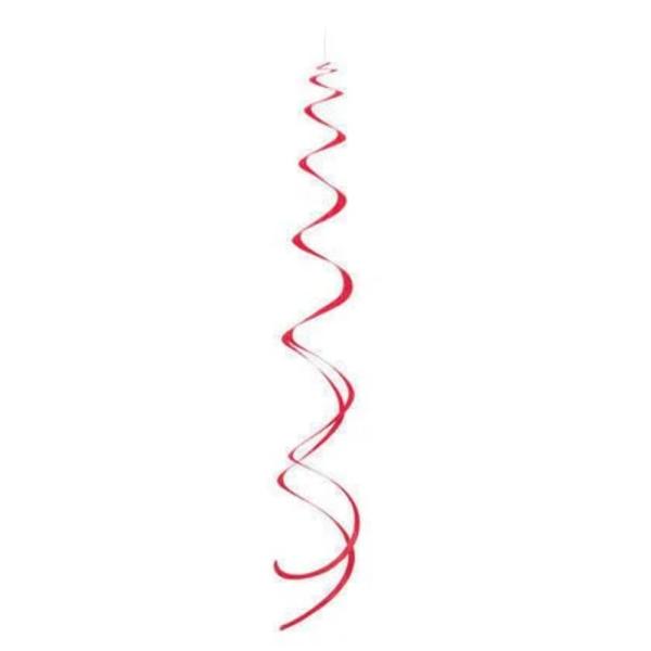 ・RUBY RED BRILLIANCE: Add a touch of elegance to any event or home with our ruby red plastic hanging swirl decorations, ...