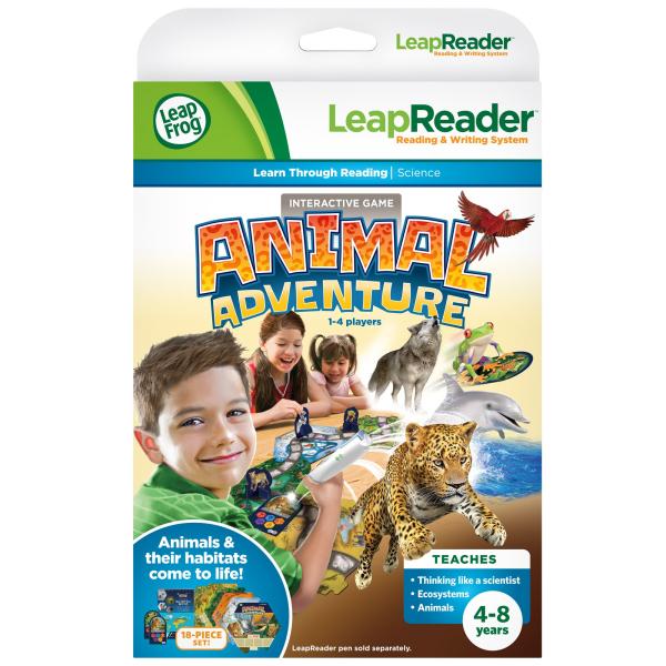 ・LeapFrog LeapFrog LeapReader Animal Adventure Interactive Board Game