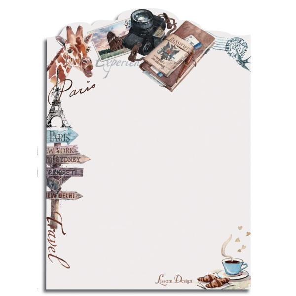 ・DESIGNER NOTEPAD: Quality paper with self stick backing sticks in prominent places where it can't be missed・75 SELF-ADH...