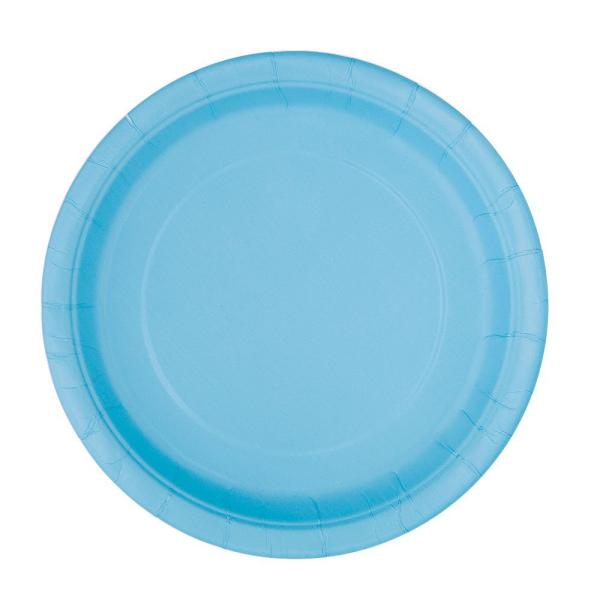 ・PACKAGE INCLUDES 8 round dessert paper plates - 7"・SIMPLE: Add a simple yet elegant touch to your table setting with th...