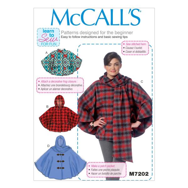 ・Size: ZZ (LRG-XLG-XXL)・Includes pattern pieces and sewing instructions・Made by McCall's Patterns・Copyright 2015・Printed...