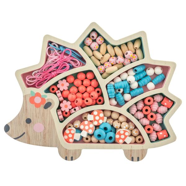 ・PERFECT GIFT: Stephen Joseph Bead Boutiques Includes 4 necklaces, 4 bracelet cords, and 125 wooden beads.・FINE MOTOR SK...