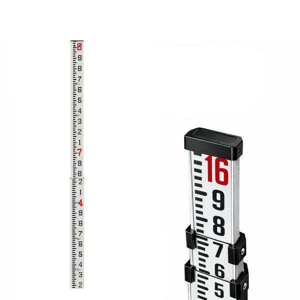 ・DURABLE CONSTRUCTION. This 16-foot leveling rod is made of tough, non-conductive fiberglass with easy to read weather a...