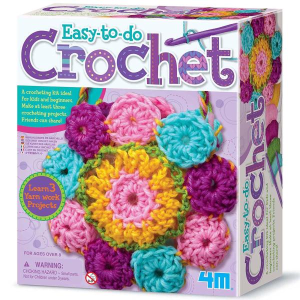 ・COMPREHENSIVE CRAFTING KIT: This Easy-To-Do kit includes all necessary materials, such as vibrant yarn and durable croc...