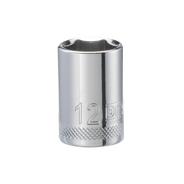 ・1/4" 6 PT Standard Socket 13MM. Direct Torque Technology helps prevent rounding of fasteners・Knurled Control Ring for a...