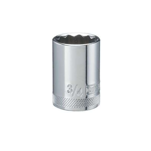 ・1/2" 12 PT Deep Socket 3/4. Direct Torque Technology helps prevent rounding of fasteners・Knurled Control Ring for added...