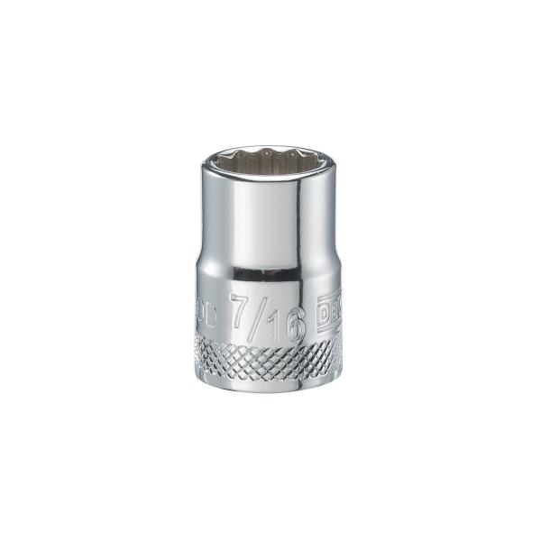 ・3/8" 12 PT Socket 7/8. Direct Torque Technology helps prevent rounding of fasteners・Knurled Control Ring for added grip...
