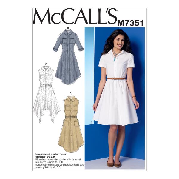 ・Size: E5 (14-16-18-20-22)・Includes pattern pieces and sewing instructions・Made by McCall's Patterns・Copyright 2016・Prin...