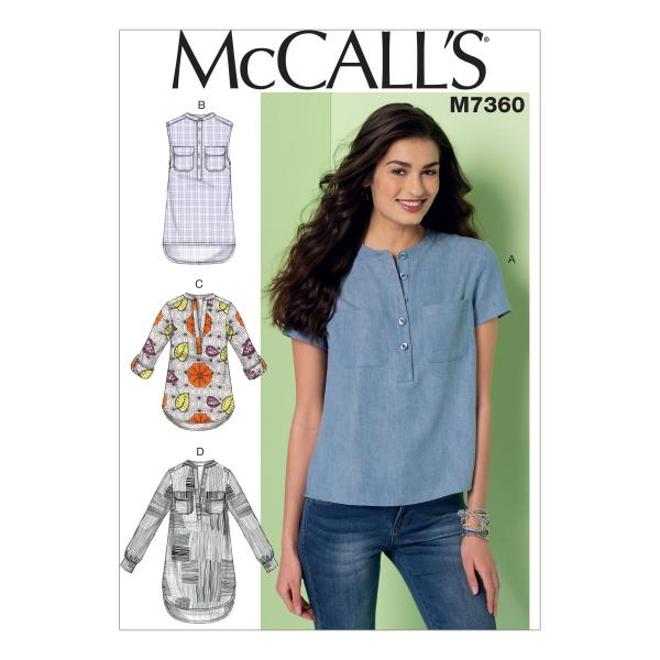 ・Size: A5 (6-8-10-12-14)・Includes pattern pieces and sewing instructions・Made by McCall's Patterns・Copyright 2016・Printe...