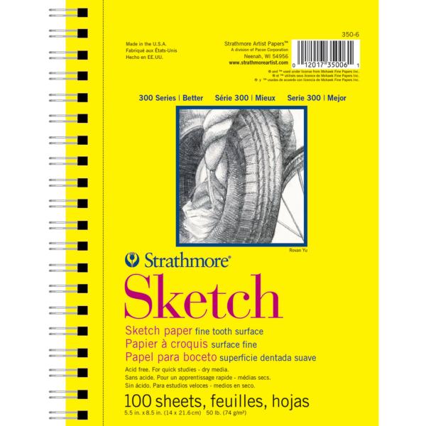 ・Student-Level Version of Our Popular Sketch Paper - Trusted by art teachers for classroom experimentation and technical...