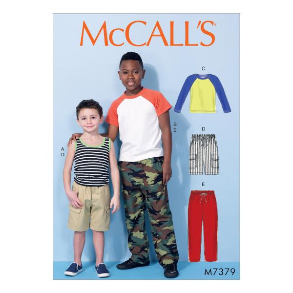 ・Size: chj (7-8-10-12-14)・Includes pattern pieces and sewing instructions・Made by mccall's・Copyright 2018・Printed in the...