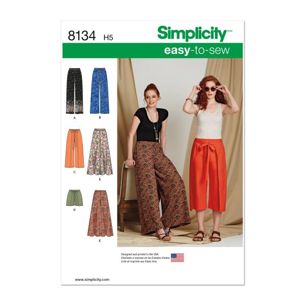 ・Includes sewing templates, instructions, and sizing guides for (3) pairs of pants, (1) pair of capris, and (1) pair of ...