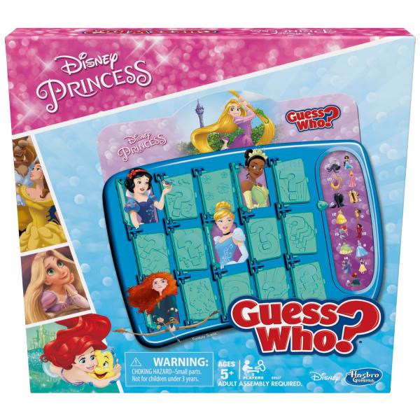 ・Features Disney Princess characters・Entertaining and interactive guessing game・Classic Guess Who? Gameplay・For 2 player...