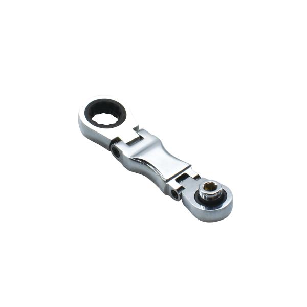 ・Versatile double flex head ratchet for ?" drive (11mm outside hex) and 3/8" drive (17mm outside hex) Nano style sockets...