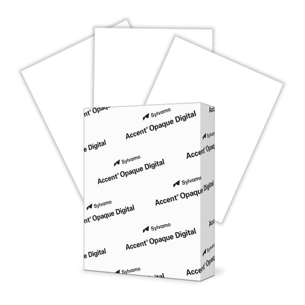・THICK, WHITE CARDSTOCK PAPER - Accent Opaque heavy cardstock paper offers a high bright-white shade and smooth finish I...