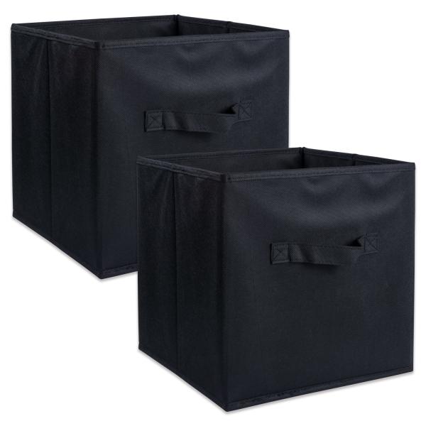 ・FITS INTO CUBE ORGANIZER: Storage bin measures 11x11x11", the perfect size for most cube organizers・EASY CARE: Shake br...
