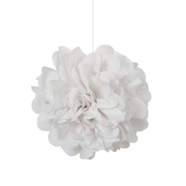 ・LOVELY WHITE CHARM: Add a touch of elegance and charm to your celebrations with our White Mini Puff Tissue Decorations,...