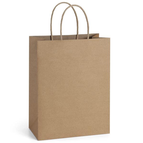 ・Eco-friendly Paper Bags: These brown gift bags are made of Recycled Paper. FSC COMPLIANT. BagDream kraft paper bags wit...