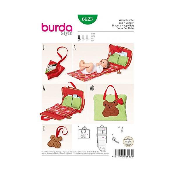・ブランド：Burda。・サイズ：ワンサイズのみ。・ベビー用パターン。・スタイル：アクセサリー。